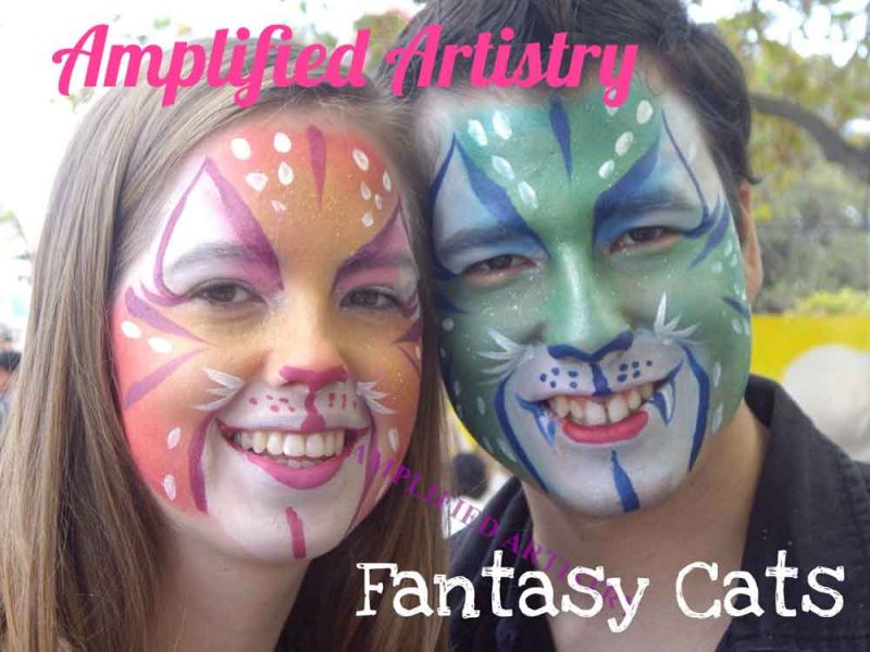 Professional Adult Face Painting by Amplified Artistry
